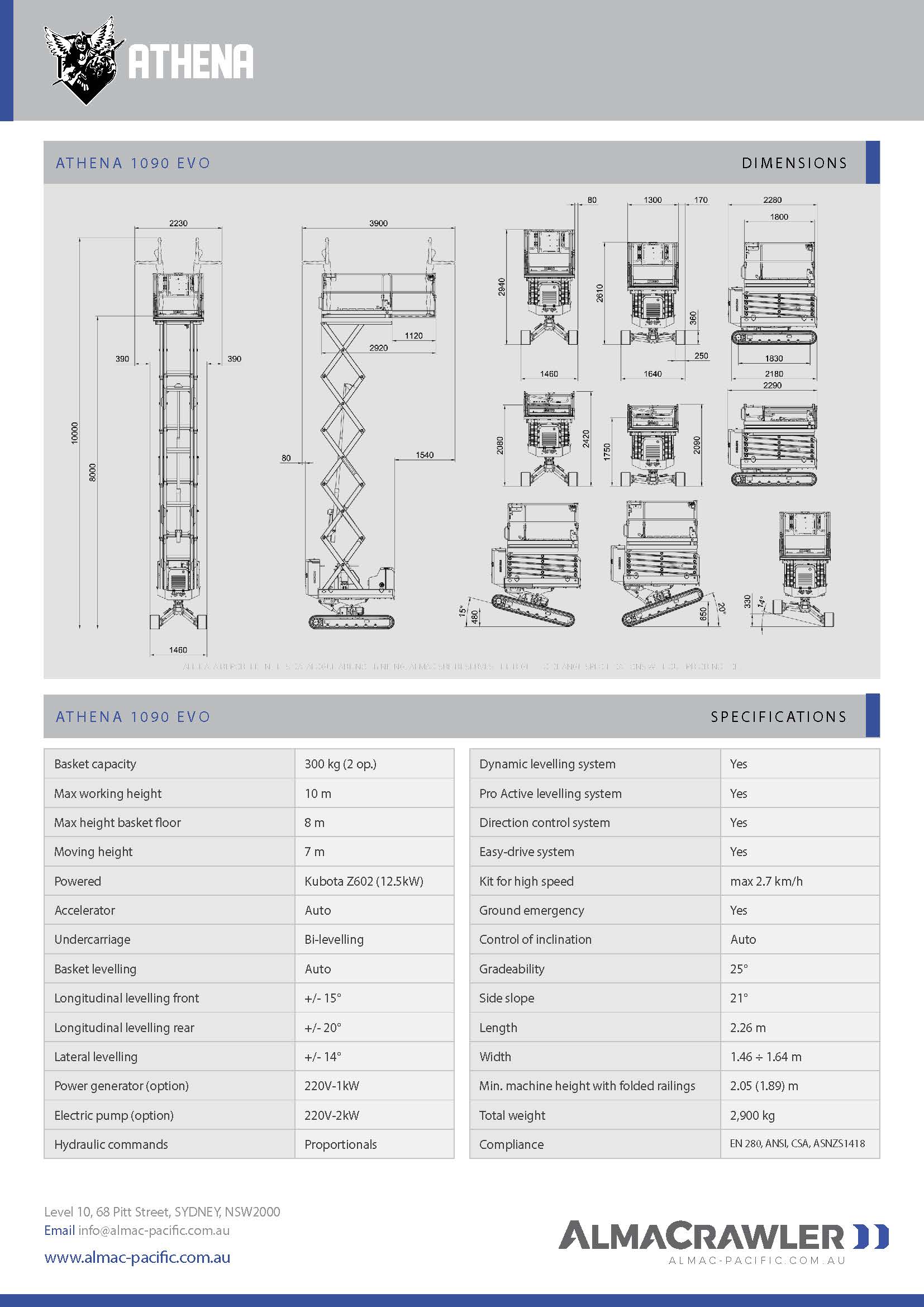 Athena 1090 BL EVO – Nash Plant Group
